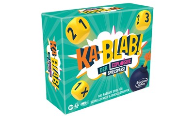 HASBRO Gesellschaftspiel Kablab, Spass für Schnelldenker Denkspiel ...
