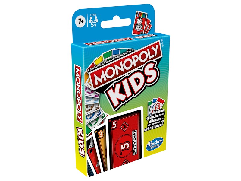 HASBRO Gesellschaftspiel Monopoly Kids Kartenspiel - Spielland.ch