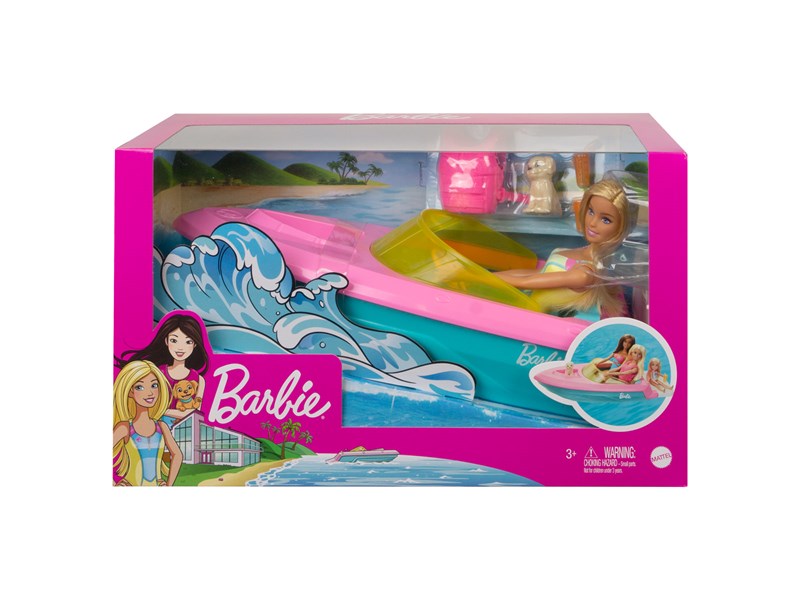 MATTEL Puppe Barbie Boot mit Puppe Puppe - Spielland.ch