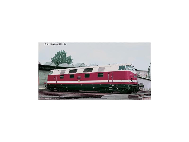 PIKO Modelleisenbahn Lokomotive AC Diesellok BR 118 DR IV + lastg.Dec ...