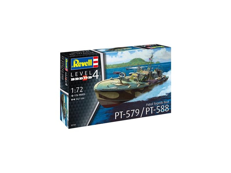 Revell Plastikmodell Boot/Schiff Patrol Torpedo Boat PT-588/PT-579 ...